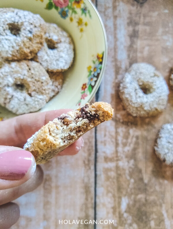 Cookies de coco y maní - Hola Vegan